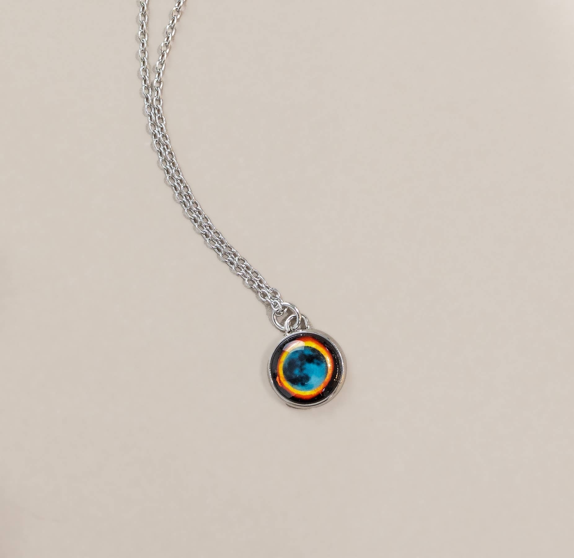 Moonglow Solar Eclipse Necklace | Garden Sass